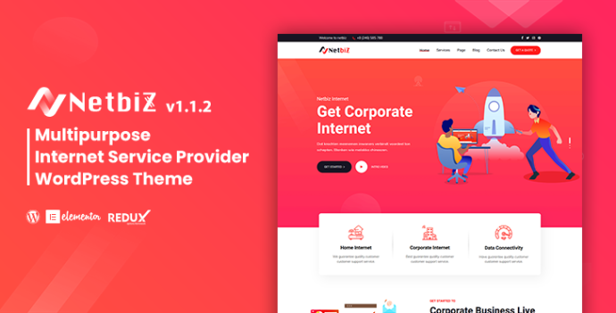 WHMCS WordPress Theme & Responsive Templates